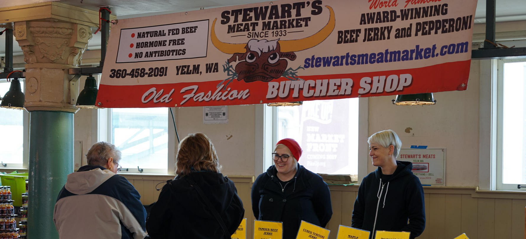 Olympia Farmers Market – Stewart's Meats